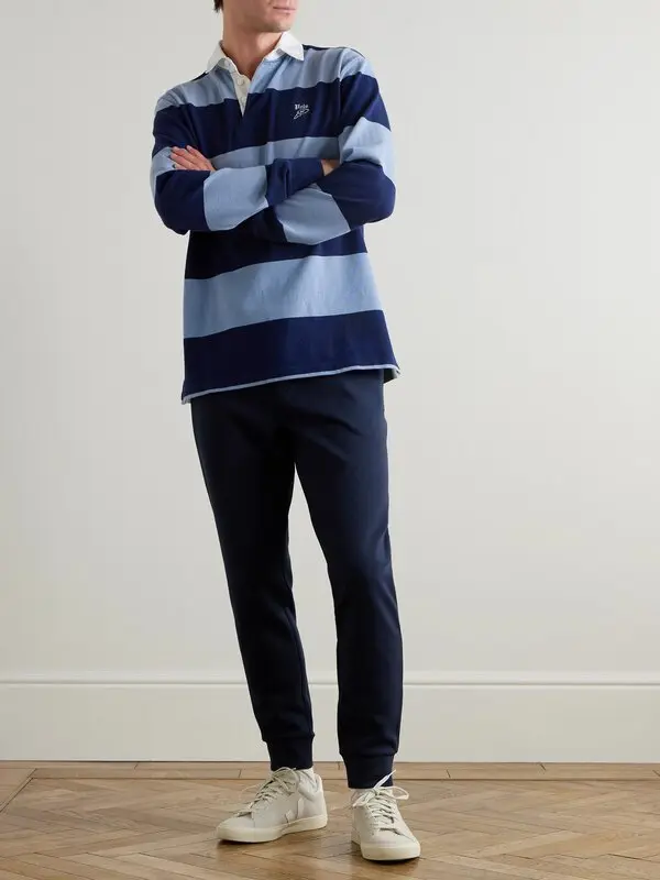 Polo Ralph Lauren Slim-fit Tapered Jersey Sweatpants - Blue