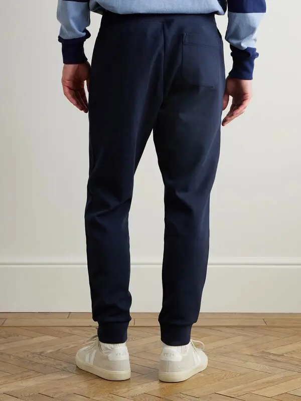 Polo Ralph Lauren Slim-fit Tapered Jersey Sweatpants - Blue