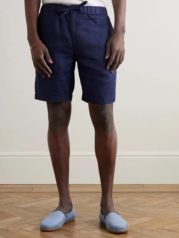 Frescobol Carioca Felipe Slim-fit Shorts - Blue