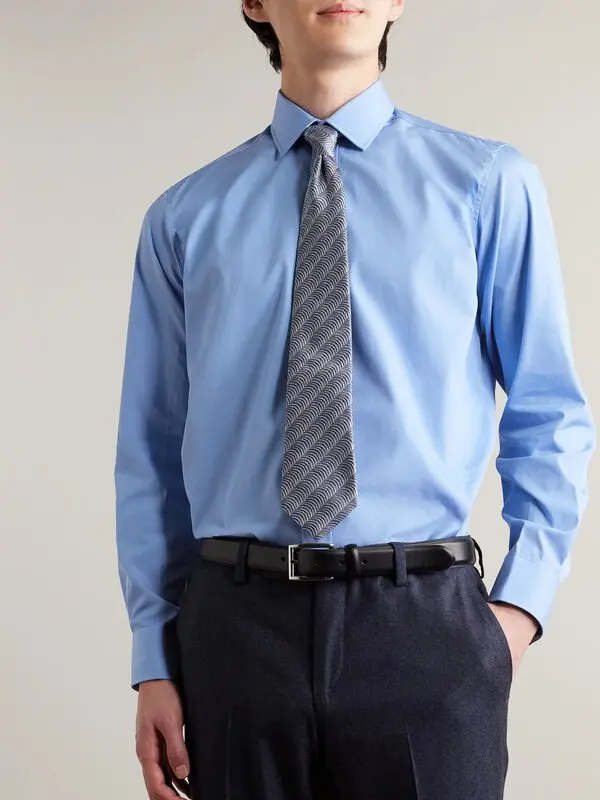 Charvet Cotton Shirt - Blue