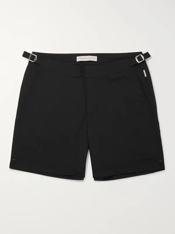 Orlebar Brown Bulldog Mid-length Swim Shorts - Black