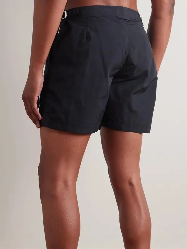 Orlebar Brown Bulldog Mid-length Swim Shorts - Black