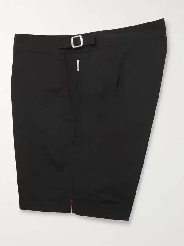 Orlebar Brown Bulldog Mid-length Swim Shorts - Black