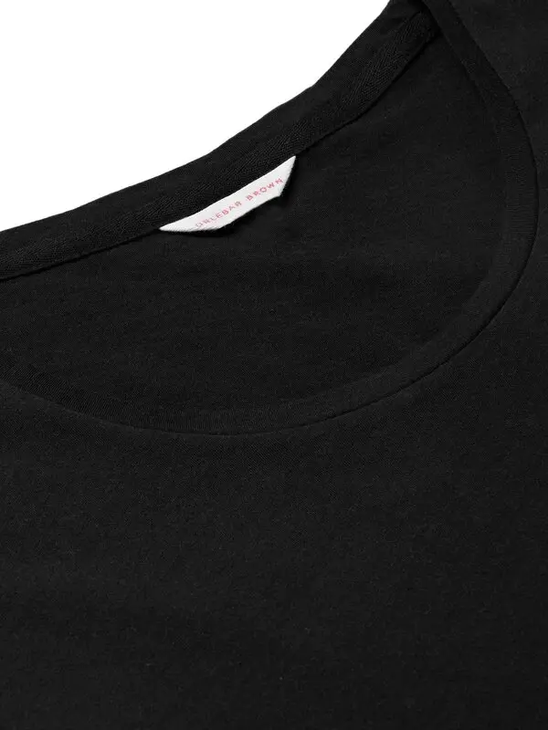 Orlebar Brown Ob-t Slim-fit Cotton-jersey T-shirt - Black