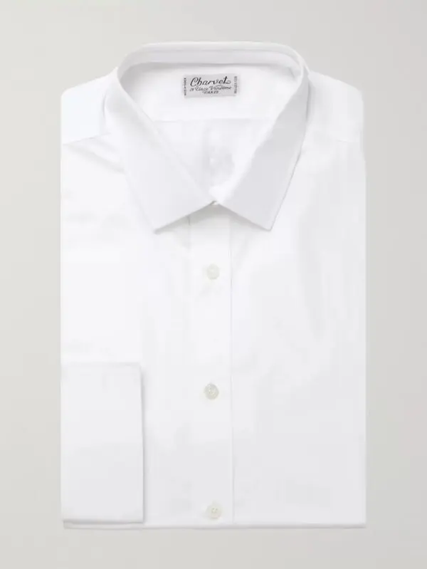 Charvet Slim-fit Cotton Shirt - White