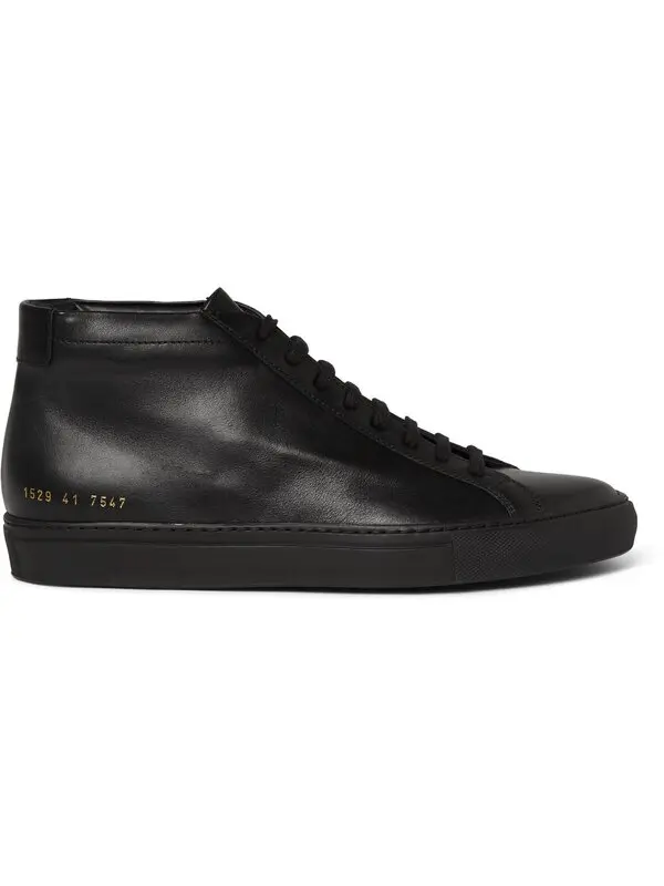 COMMON PROJECTS Original Achilles Leather High-top Sneakers