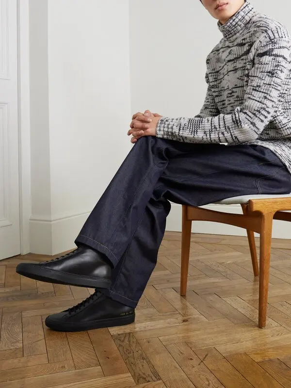 COMMON PROJECTS Original Achilles Leather High-top Sneakers