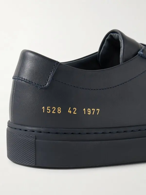 COMMON PROJECTS Original Achilles Leather Sneakers - Blue