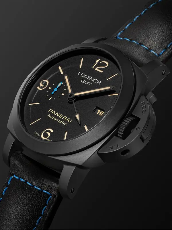 Panerai Luminor 1950 3 Days Gmt Automatic 44mm Ceramic Watch Pam01441