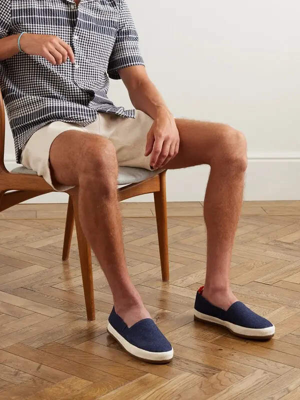 Mulo Denim Espadrilles - Blue