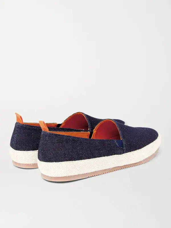 Mulo Denim Espadrilles - Blue