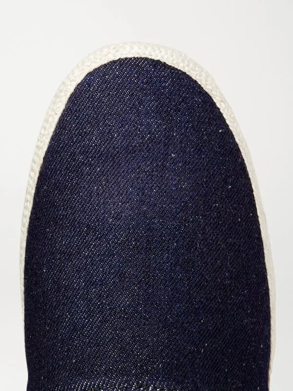 Mulo Denim Espadrilles - Blue