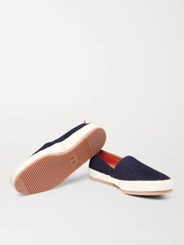 Mulo Denim Espadrilles - Blue