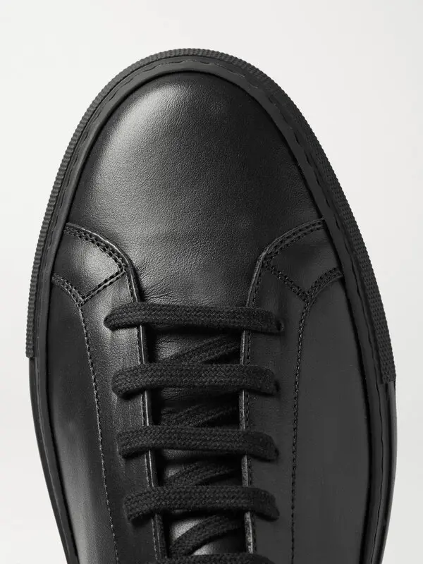 COMMON PROJECTS Original Achilles Leather Sneakers - Black