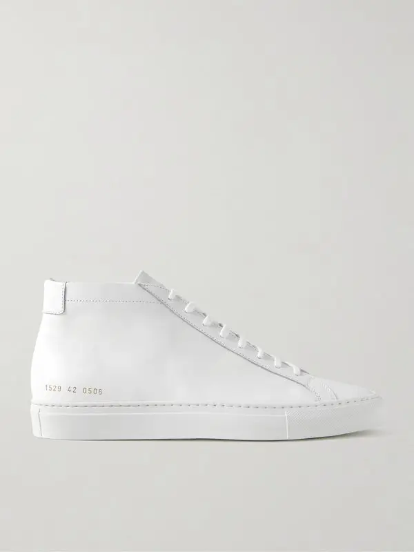 COMMON PROJECTS Original Achilles Leather High-top Sneakers