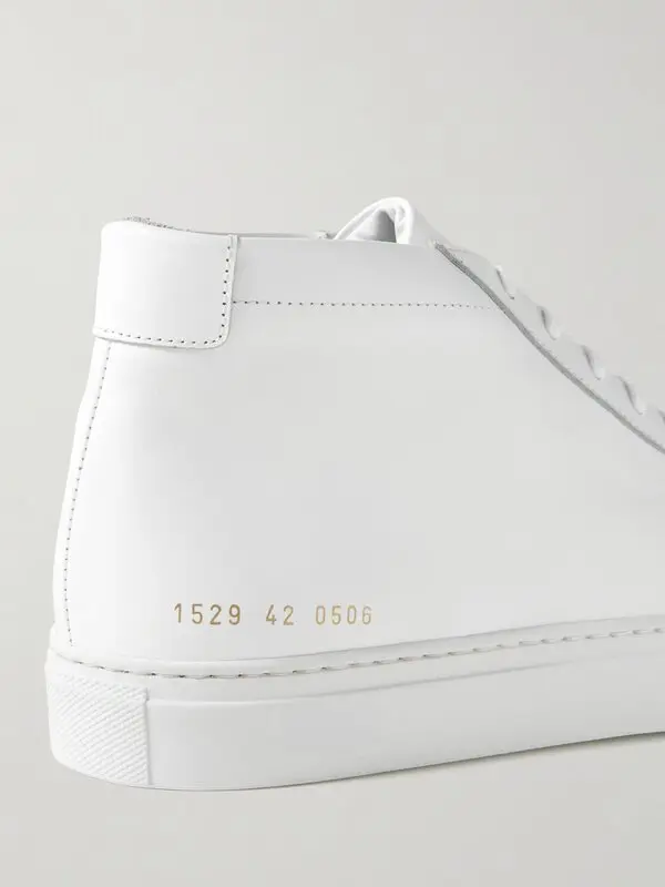COMMON PROJECTS Original Achilles Leather High-top Sneakers