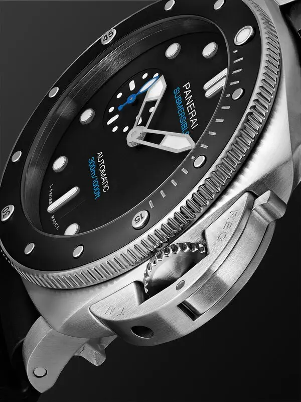 Panerai Submersible Automatic 42mm Stainless Steel, Ceramic And Rubber Diver Watch