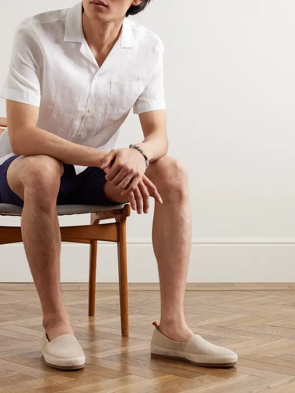 Mulo Suede Espadrilles - Neutrals
