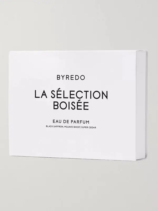 Byredo La Sélection Boisée Eau De Parfum Set Mojave Ghost, Super Cedar & Black Saffron, 3 X 12ml