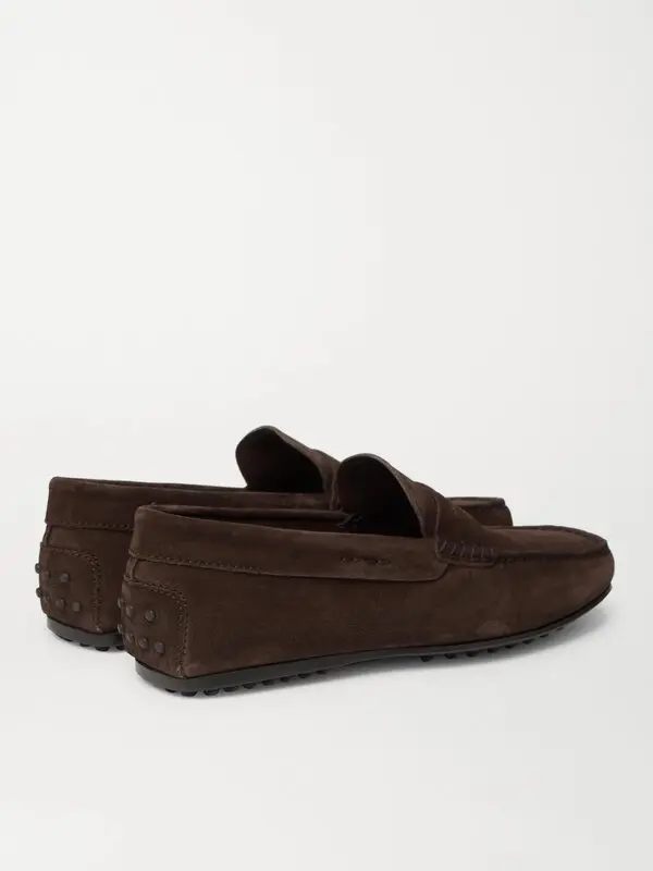 TOD'S Gommino Suede Driving Shoes