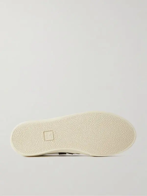 VEJA Esplar Rubber-trimmed Leather Sneakers