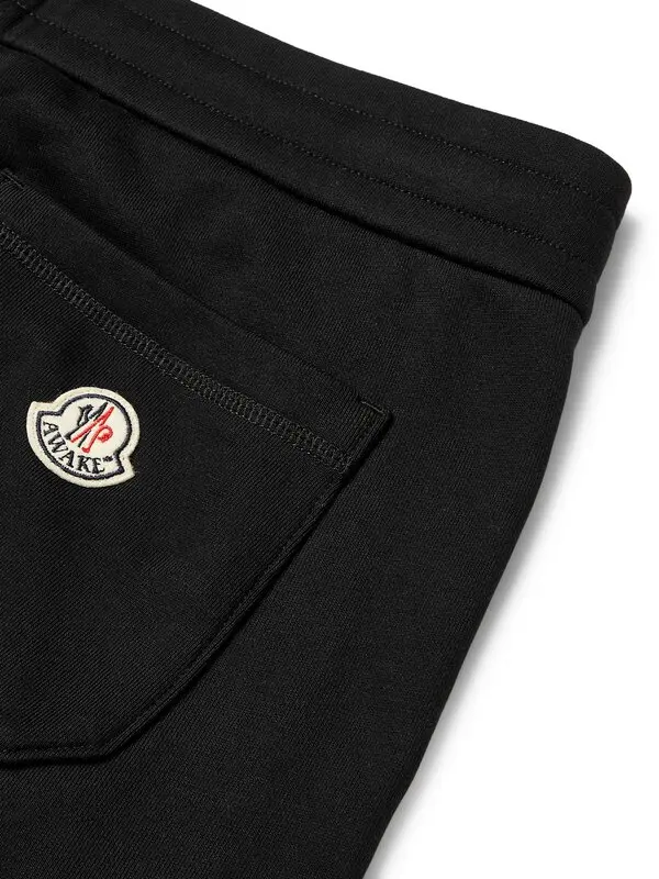 パンツ MONCLER x AWAKE Front Logo Sweat Pant Moncler Awake Ny 1952 Tapered Logo-Print Cotton-Jersey Sweatpants