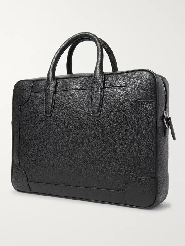 Mulberry Belgrave Full-grain Leather Briefcase - Black