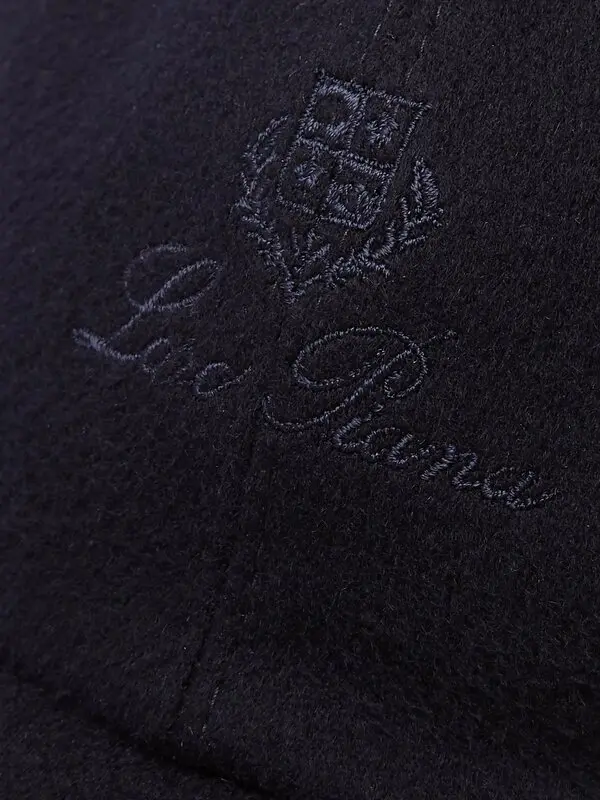 Loro Piana Storm System® Baby Cashmere Baseball Cap - Blue