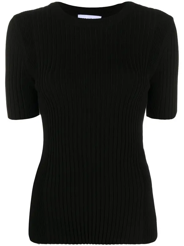 Rabanne Ribbed Fitted T-shirt