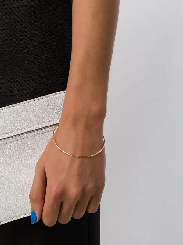 WOUTERS & HENDRIX 18kt Hammered Bangle
