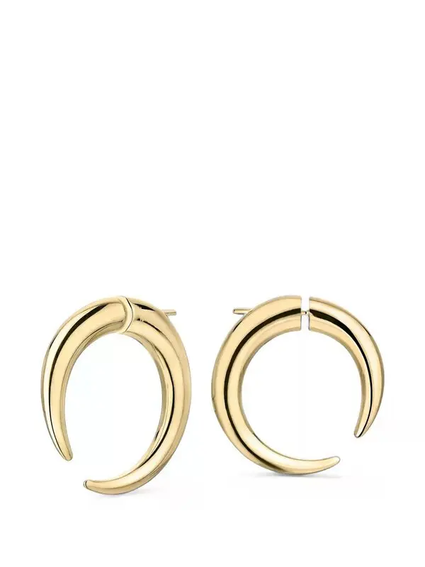 SHAUN LEANE Large Quill Talon Earrings - Gold