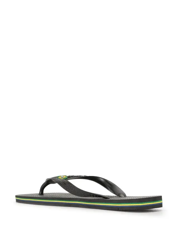 Havaianas Thong Strap Flip Flops - Black