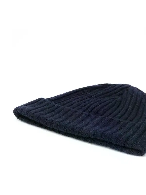 N.peal Chunky Ribbed Beanie