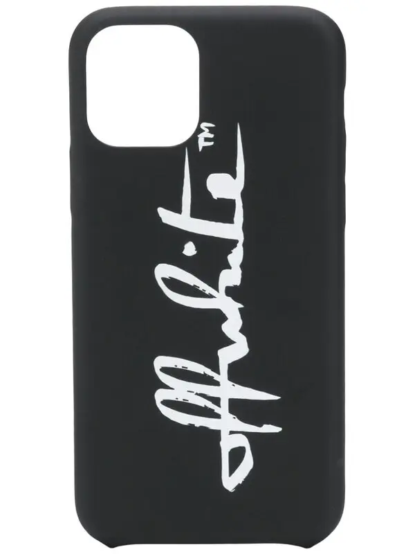 Off-White Logo Iphone 11 Pro Case - Black