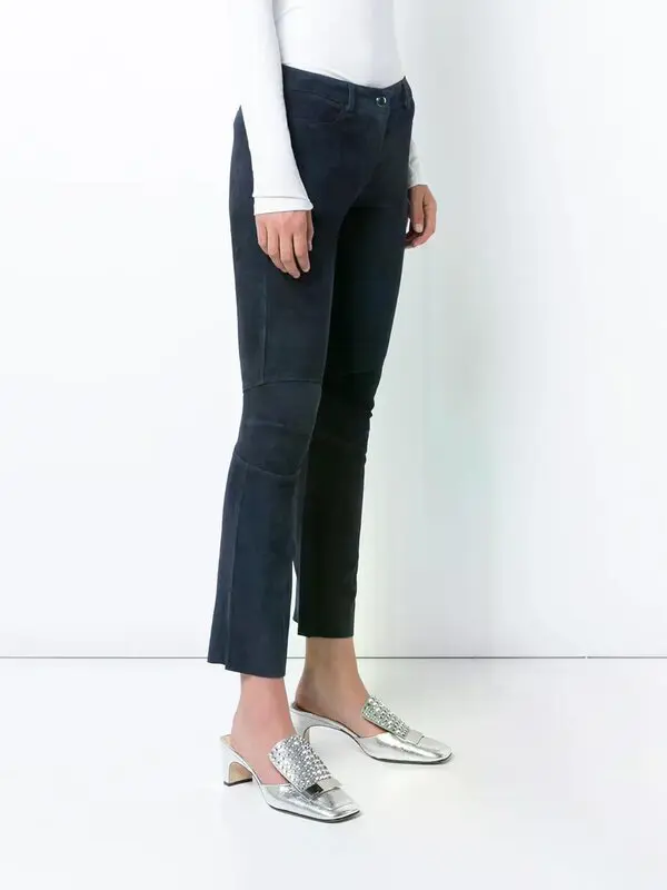 SYLVIE SCHIMMEL Cropped Trousers - Blue