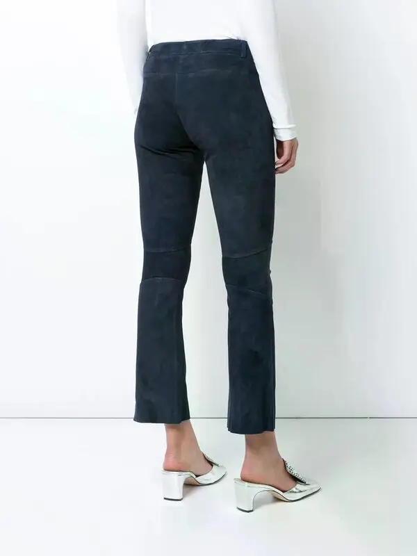 SYLVIE SCHIMMEL Cropped Trousers - Blue
