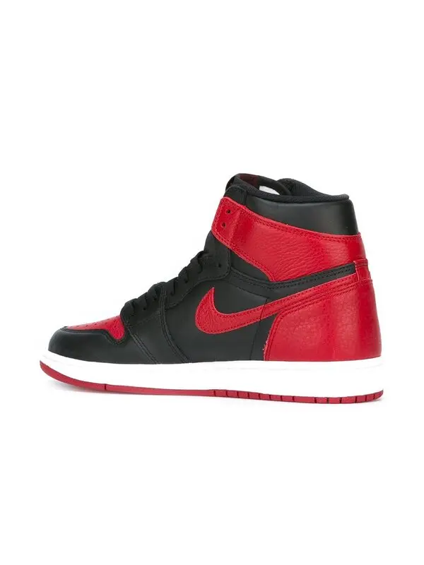 JORDAN Air 1 Retro High Og Banned/b Sneakers - Red