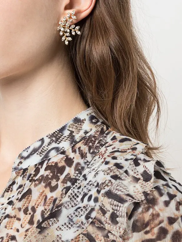 JENNIFER BEHR Vinette Leaf Earrings