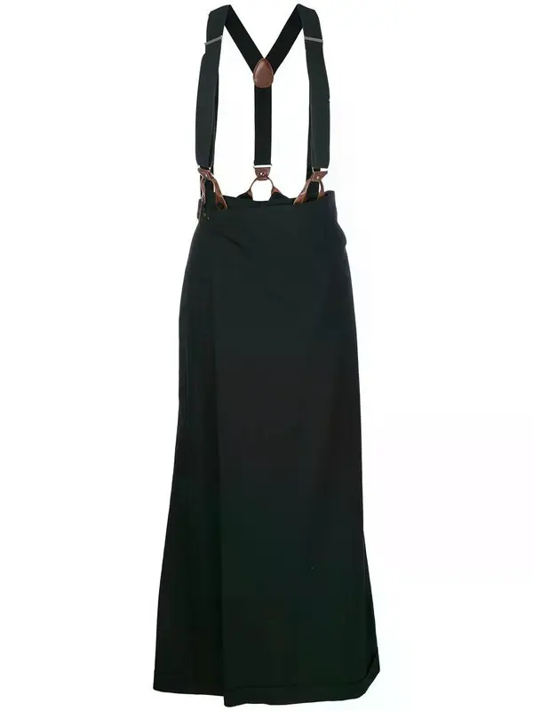 JEAN PAUL GAULTIER Suspenders Skirt Trousers - Black