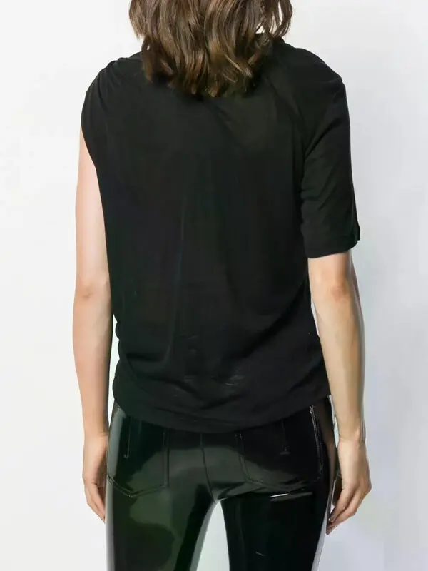 BEN TAVERNITI UNRAVEL PROJECT Draped T-shirt