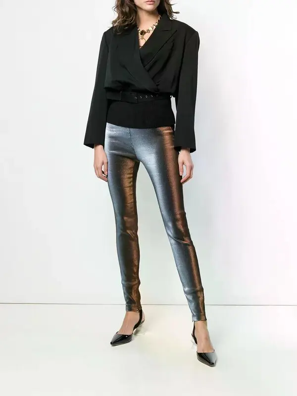 JEAN PAUL GAULTIER 1993 Shine Effect Leggings