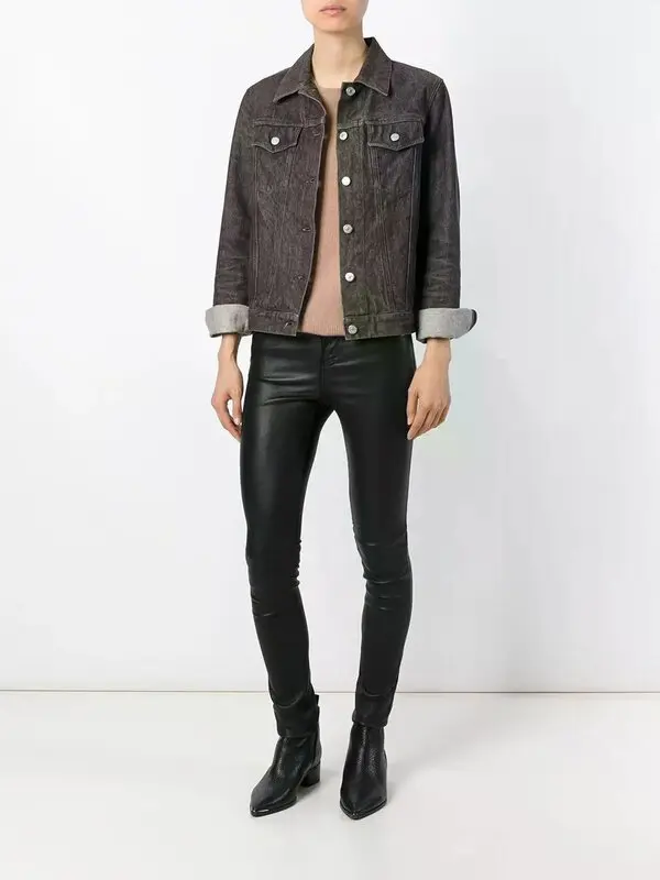 Helmut Lang 1990s Raw Denim Jacket