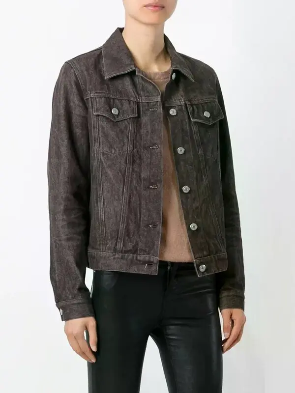 Helmut Lang 1990s Raw Denim Jacket