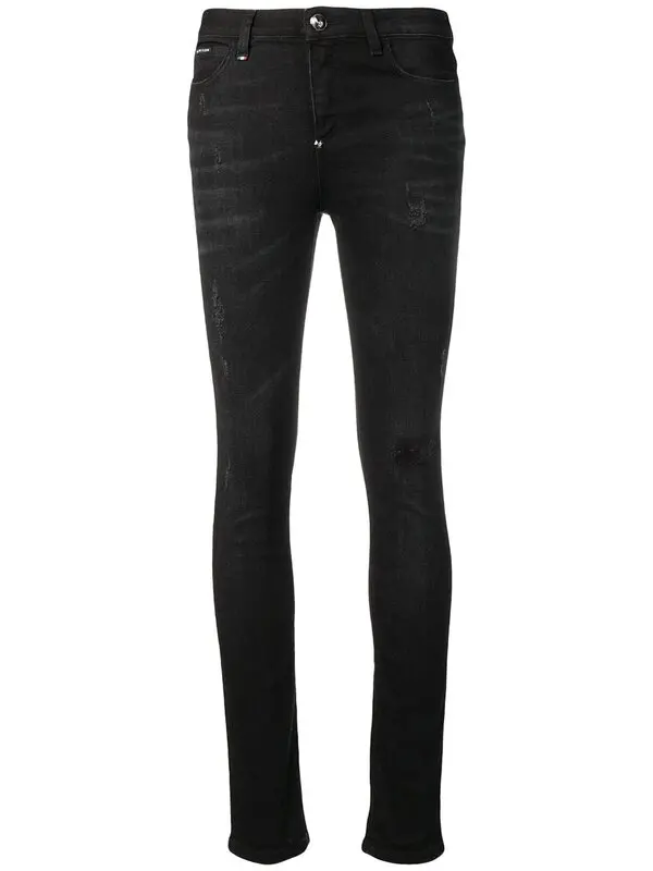 Philipp Plein Ripped Jeans