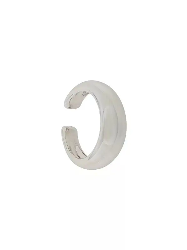 Tom Wood Thick Single Ear Cuff - Silver