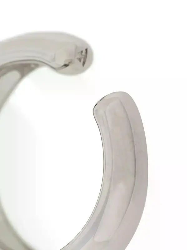 Tom Wood Thick Single Ear Cuff - Silver