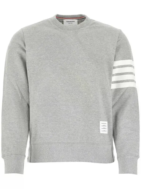 Thom Browne Loopback 4-bar Sweatshirt - Grey
