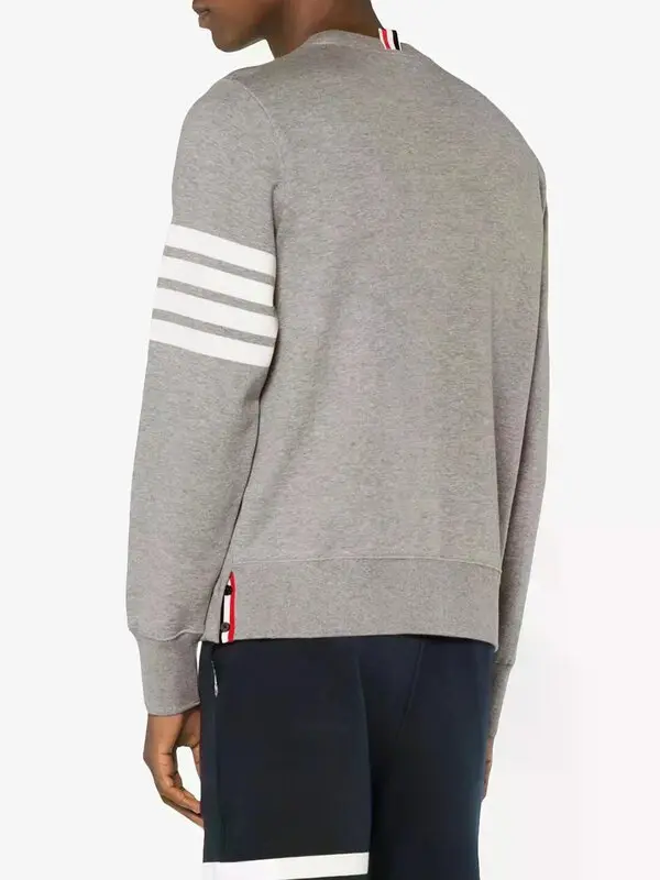 Thom Browne Loopback 4-bar Sweatshirt - Grey