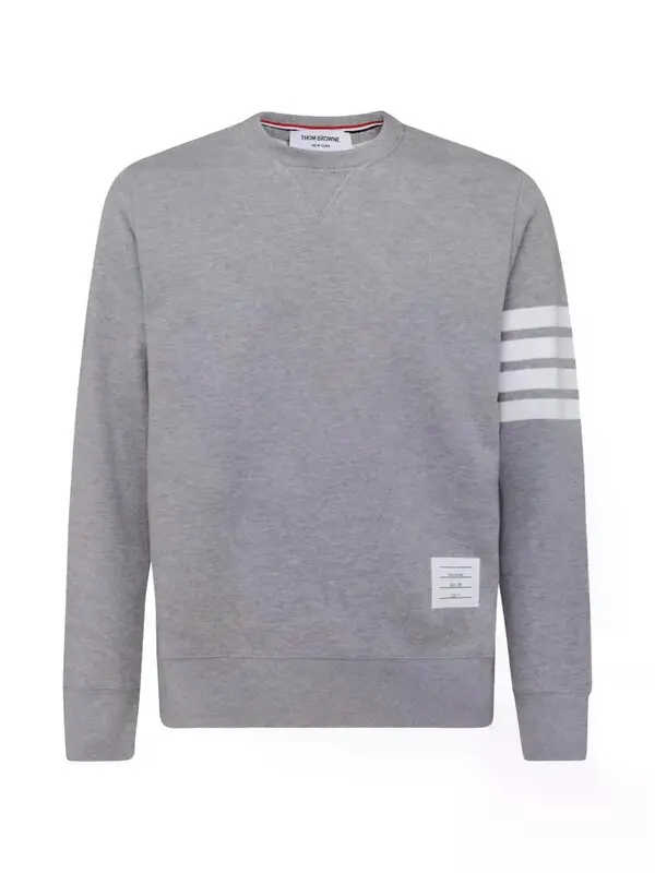 Thom Browne Loopback 4-bar Sweatshirt - Grey