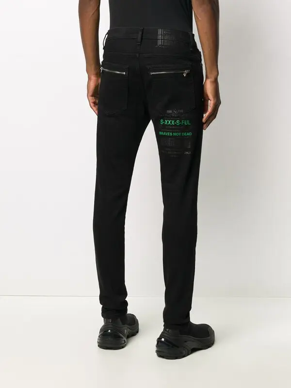 DIESEL® Zip-pocket Skinny Jeans